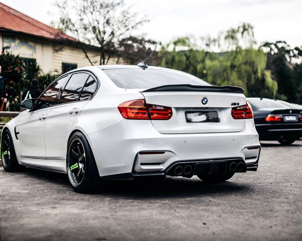 BMW F80 M3 / F30 3 Series PSM STYLE CARBON FIBRE REAR SPOILER – specring