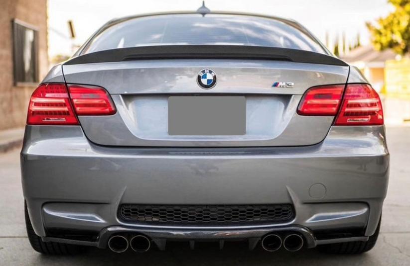 BMW E92 E93 M3 HM Style Carbon Fiber Rear Diffuser – specring